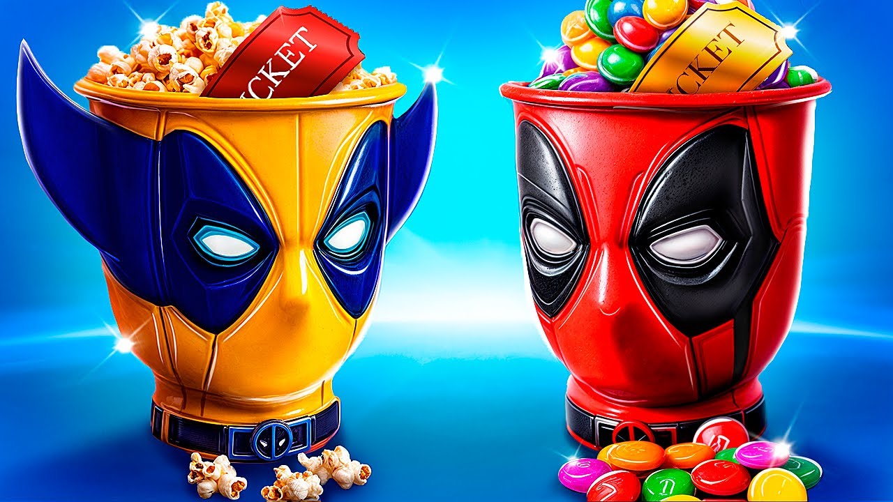 Easy Ways to Sneak Candy into the Movies! Deadpool at the Cinema! - YouTube