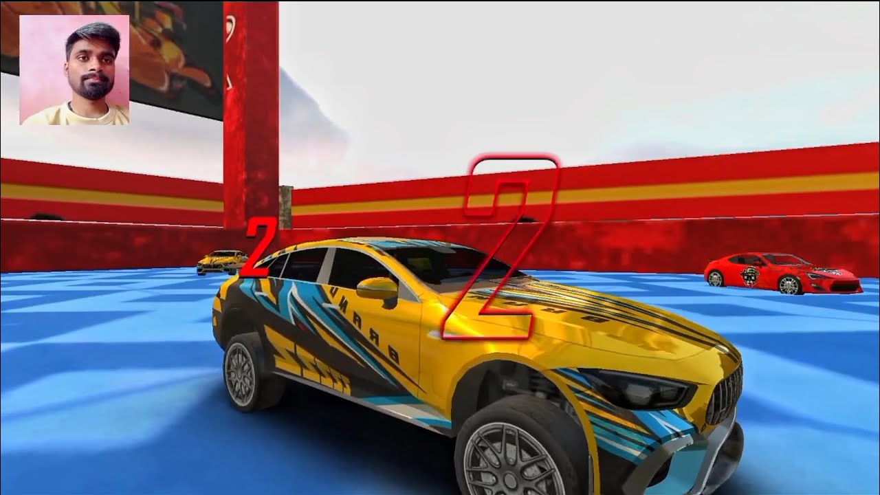 Mega Ramp Car Stunt Desert Area Level 8 - YouTube