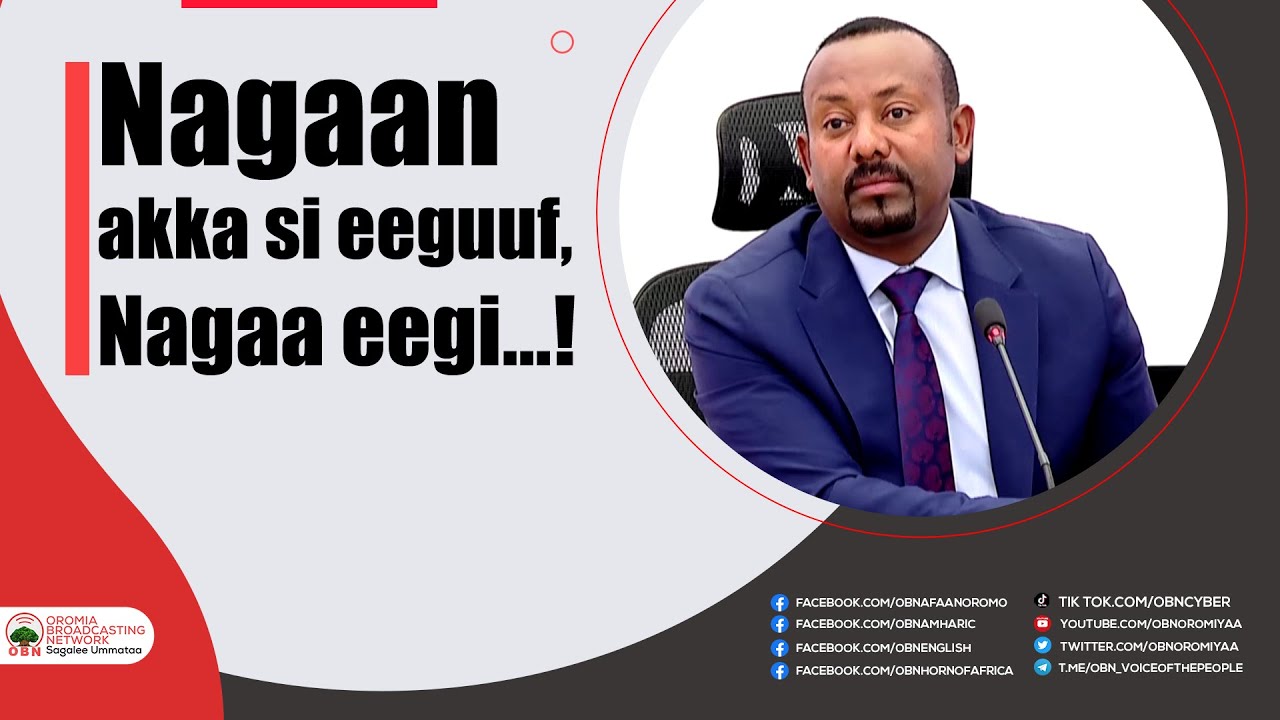 Nagaan akka si eeguuf, Nagaa eegi. - YouTube
