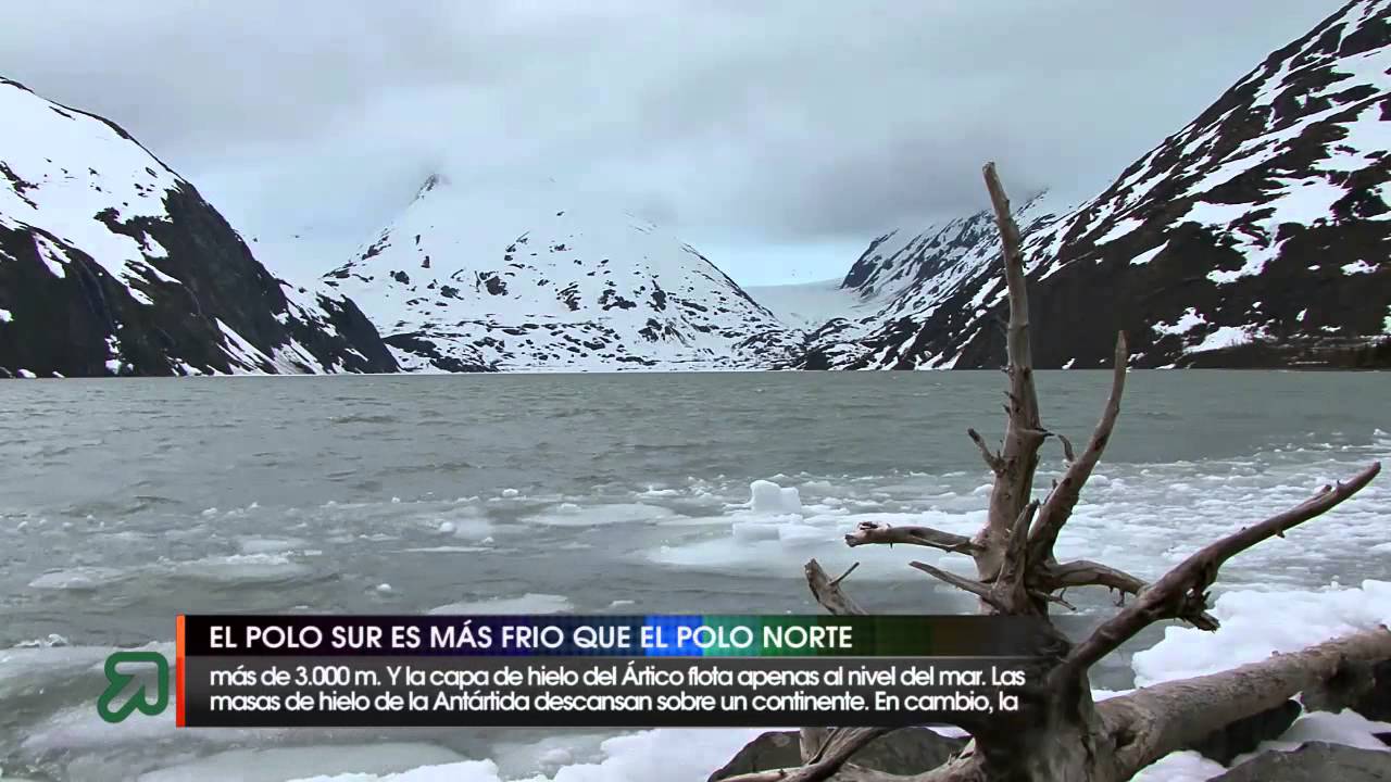 El Polo Sur es más frío que el Polo Norte - YouTube