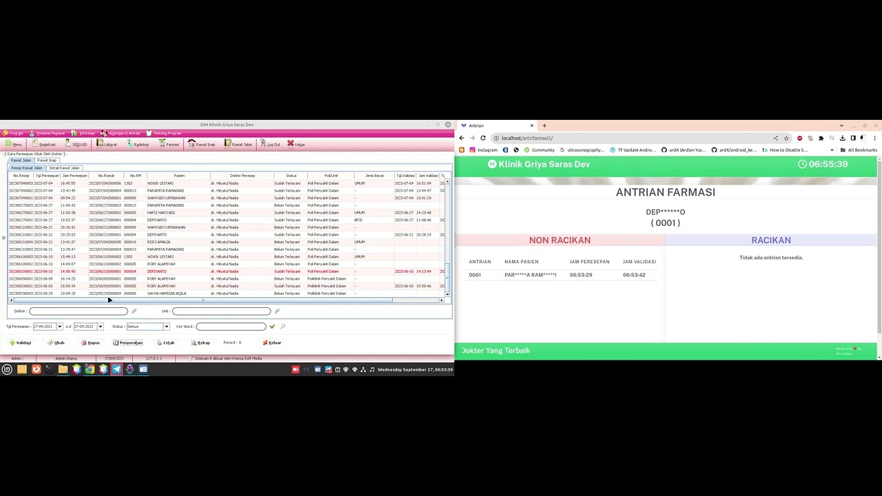 Demo Antrian Farmasi Model 2 Text To Speech Bahasa Indonesia SIMKES ...