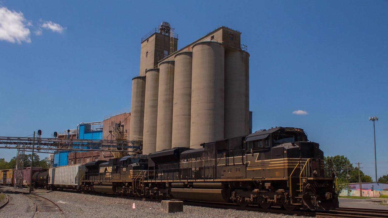 Railfanning Trains on the NS Charlotte District Ft. NS 1066 8/13/22 ...