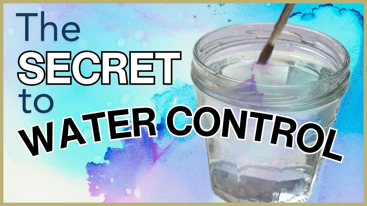 ULTIMATE Watercolour Water Control TIPS for BEGINNERS - YouTube