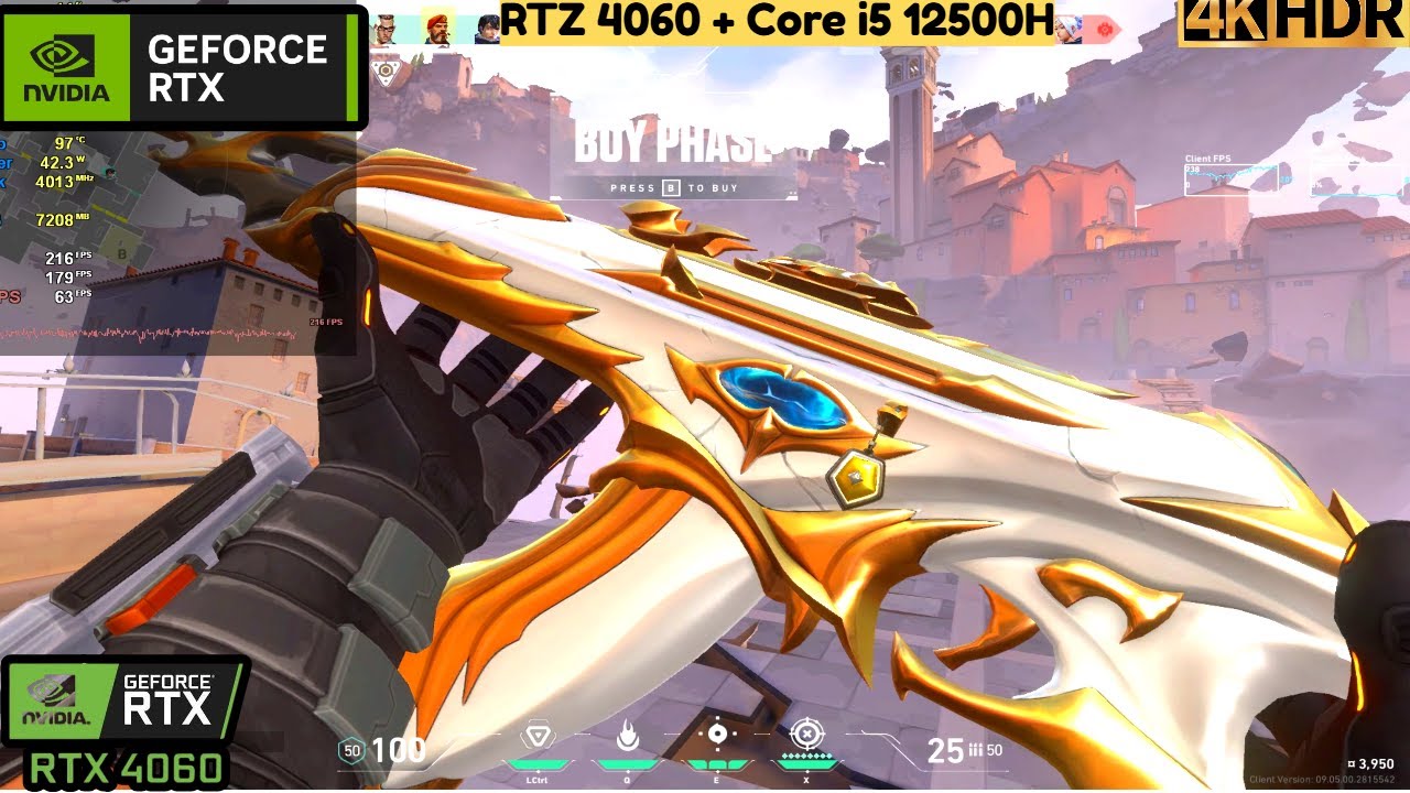 Sen Tenz Setings Valorant Gameplay - RTX 4060 8GB Laptop + i5 12th ...