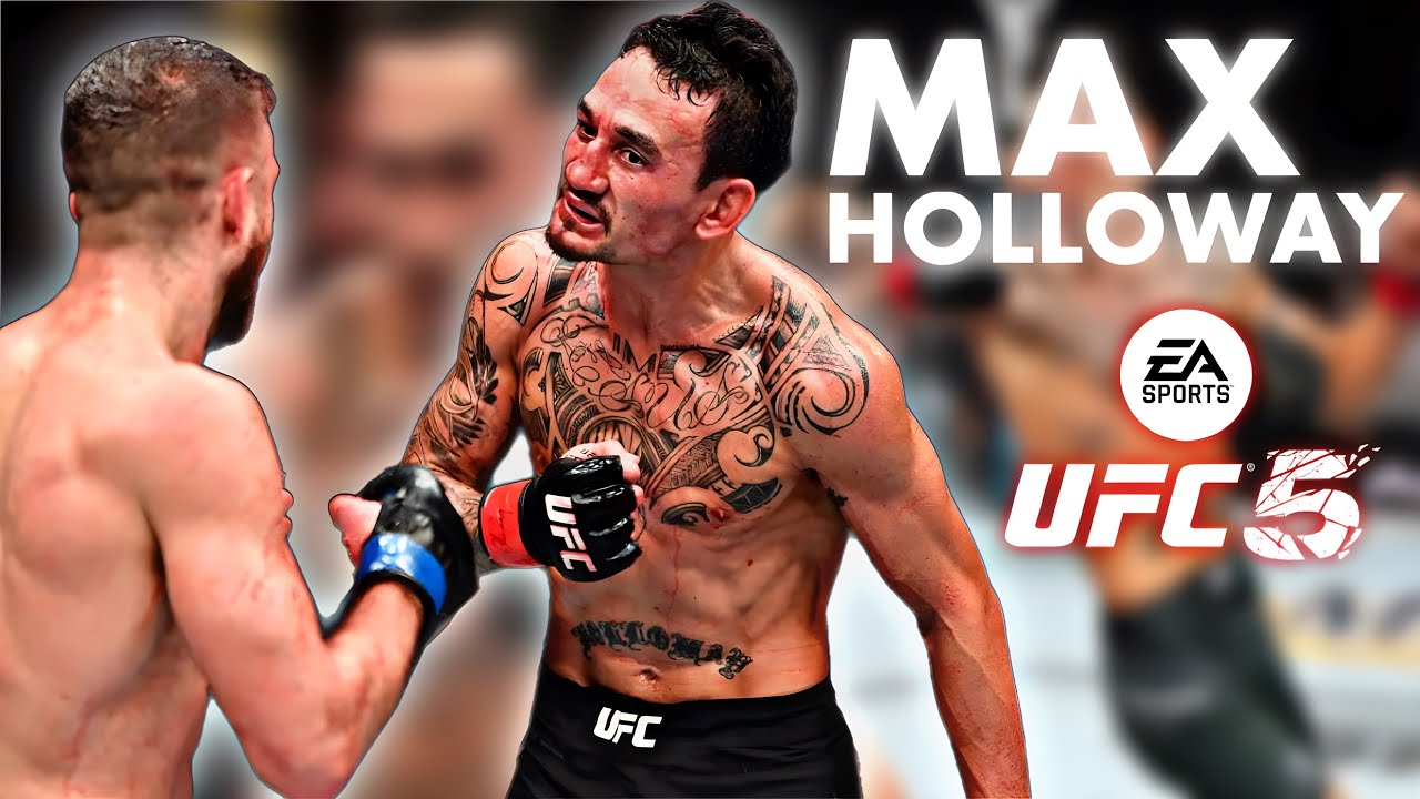 Max Holloway Is Built For War In EA Sports UFC 5 (Fighter Showcase ...