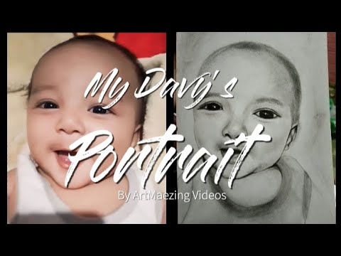 My Davy's Portrait #beginnersdrawing #sketching #art #pencildrawing # ...