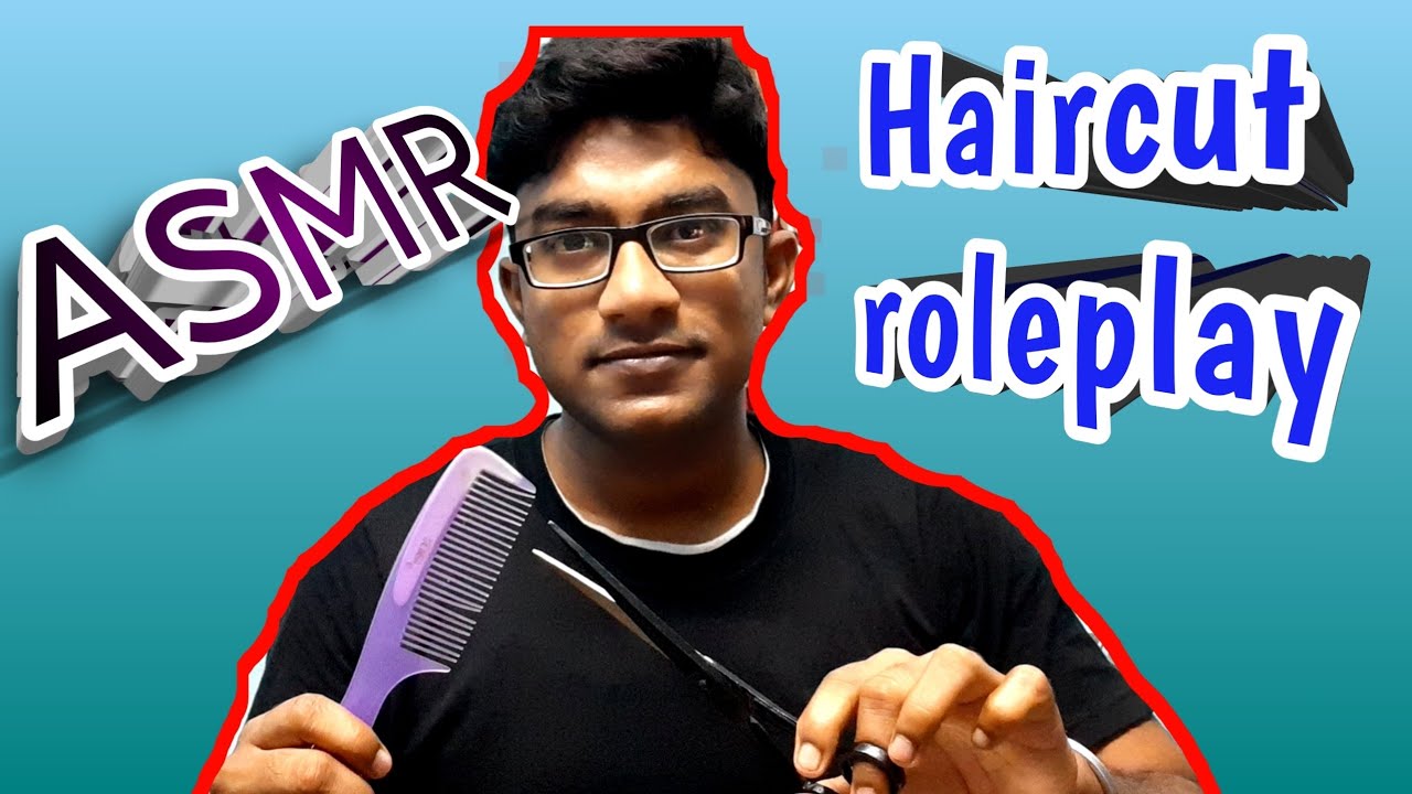 ASMR Relaxing Haircut Roleplay ️|ASMR Relaxing Men's Hair Cut| fastest ...