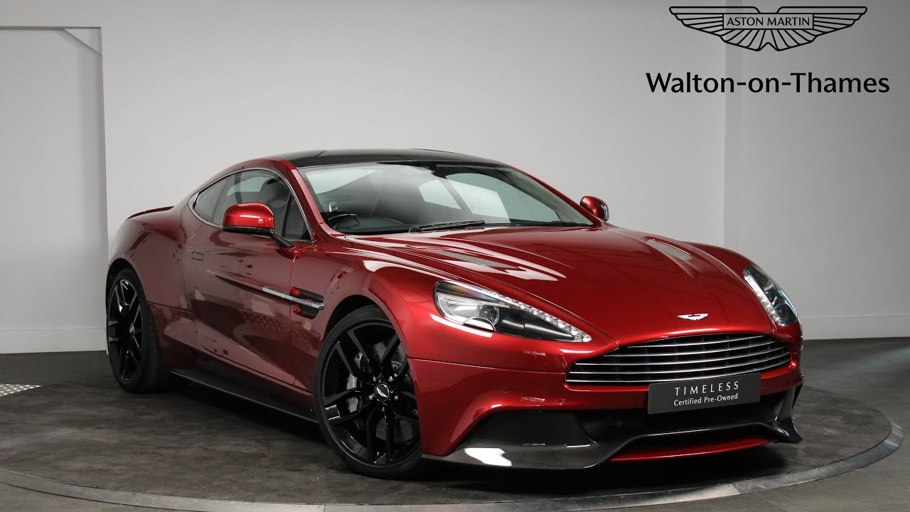 A Timeless Aston Martin Vanquish Finished in Diavolo Red - A Walk ...