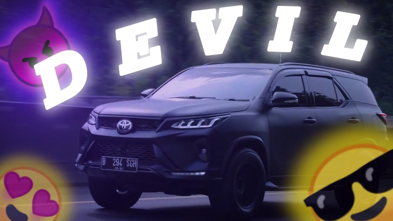THE DEVIL 😈 : TOYOTA FORTUNER || COOL EDIT|| #fortuner #toyota #slowed ...