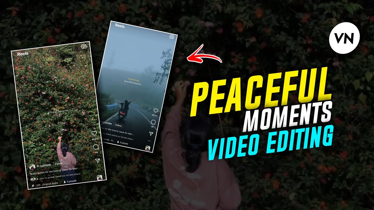 PEACEFUL MOMENTS INSTAGRAM REELS VIDEO EDITING | INSTAGRAM TRENDING ...