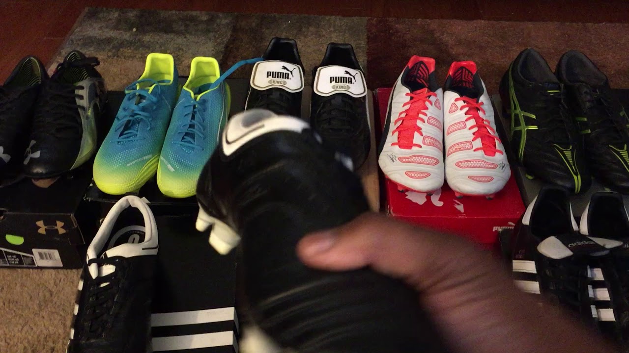 My Football Boot collection Part 2 - YouTube