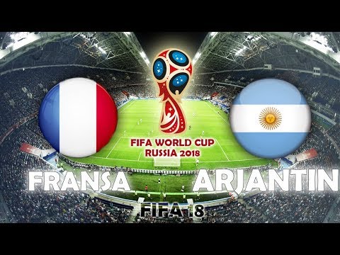 FRANSA - ARJANTİN  MAÇ ÖZETİ  - 30/06/2018 -  FIFA 18 TÜRKÇE TURNUVAMIZ