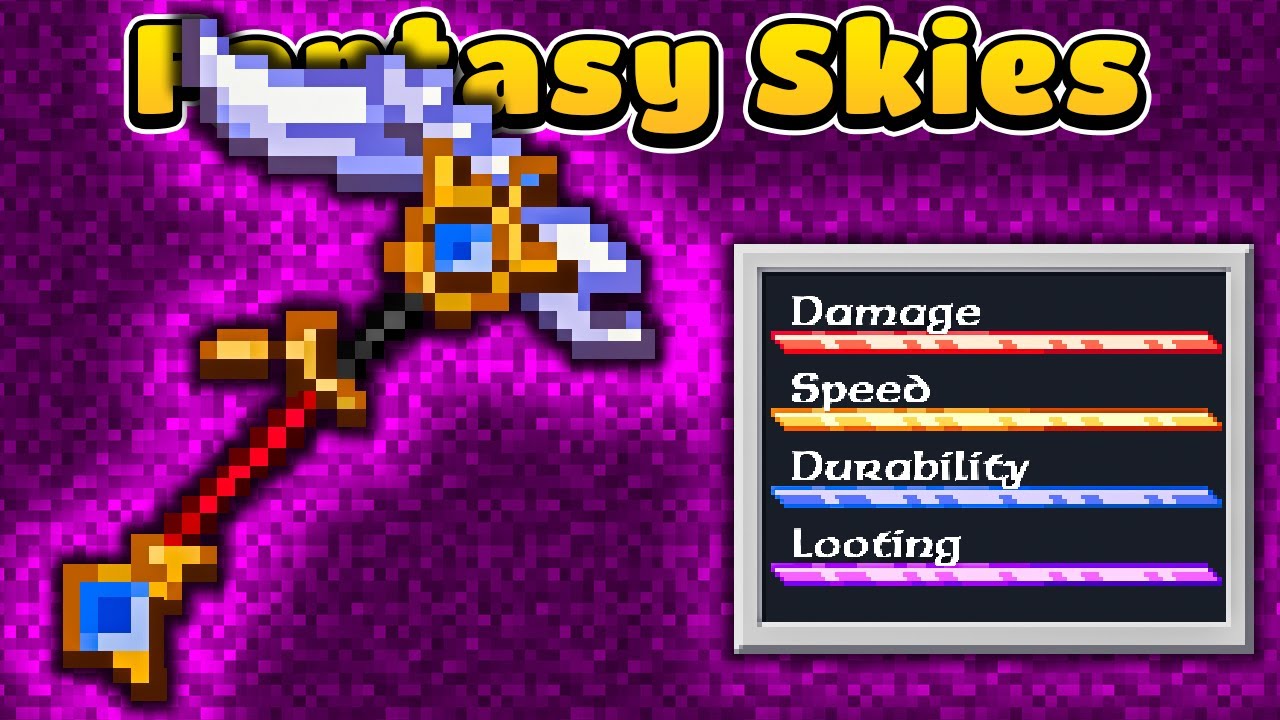 CREATING POWERFUL WEAPONS & GLITCHED VOID! EP9 | Minecraft Fantasy ...