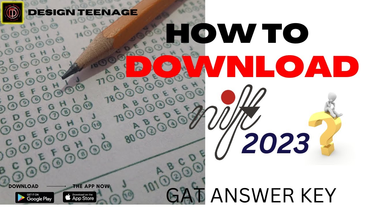 How to download the NIFT 2023 Answer Key for GAT ? #nift2023 - YouTube