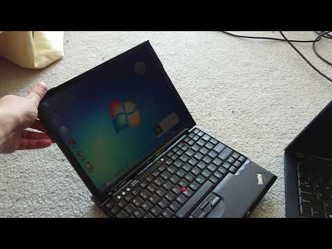ThinkPad X61 overview, comparison with ThinkPad TP25 - old school retro meets new school 'retro'!