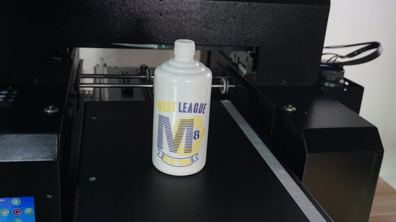 Bottle Printer 360 degree rotary printing on bottle, Cylinder printing ...