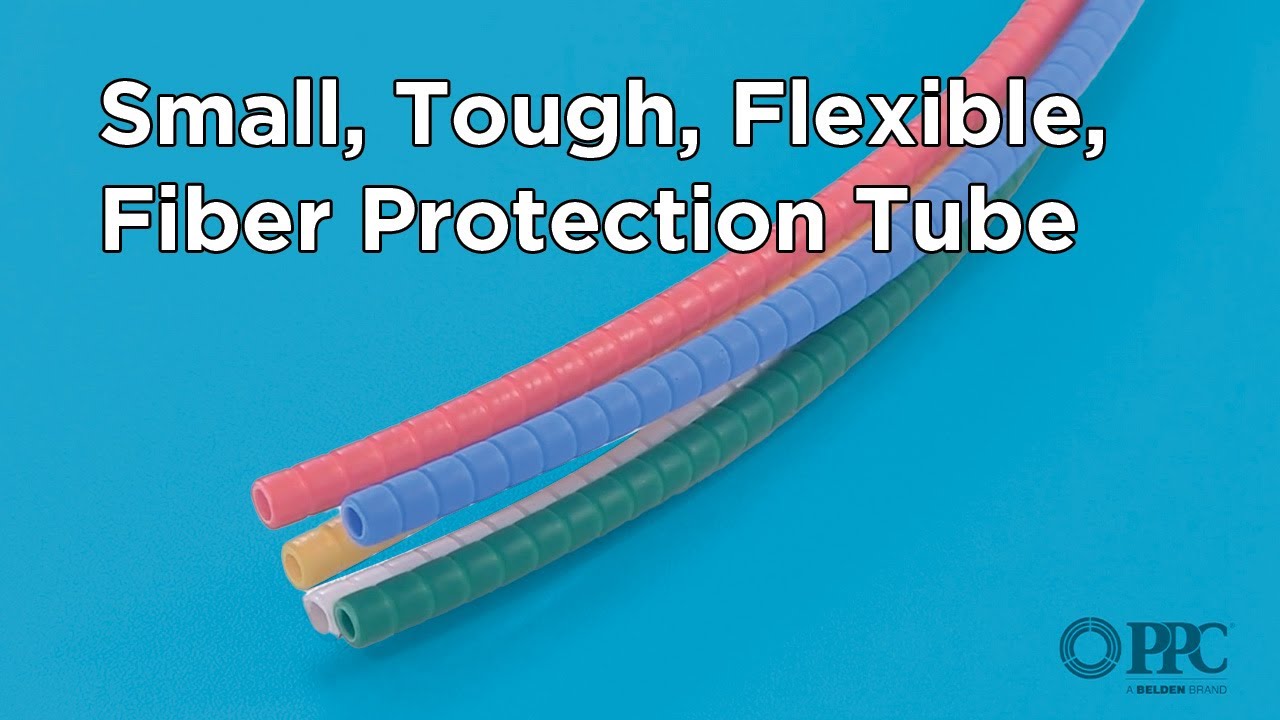 Flexible Fiber Protection Tube - YouTube