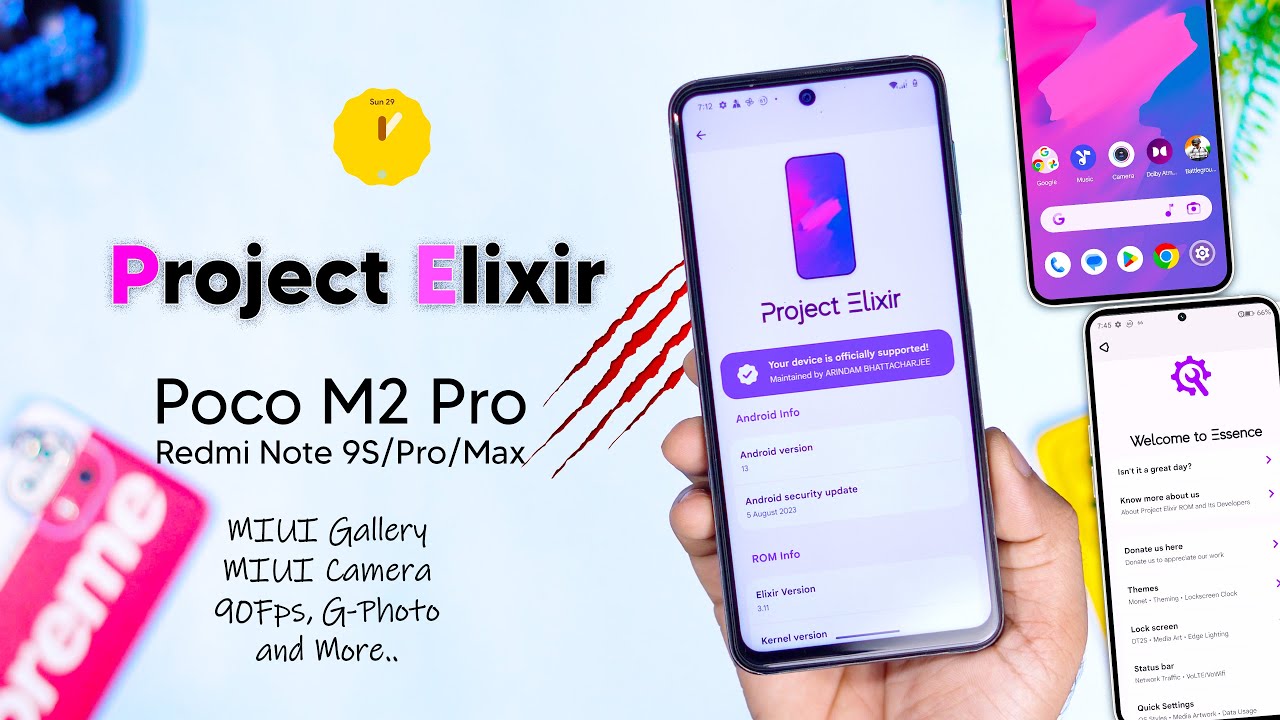 (Miatoll) Project Elixir v3.11 for Poco M2 Pro Review, MIUI Gallery ...