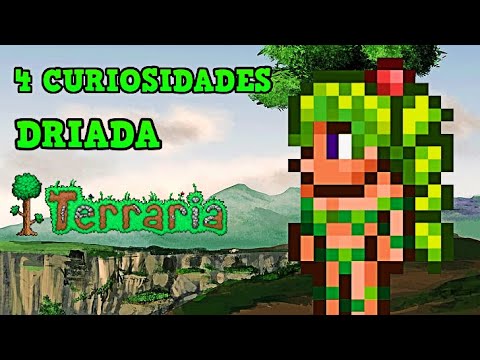4 Curiosidades de la DRIADA (Terraria) - YouTube