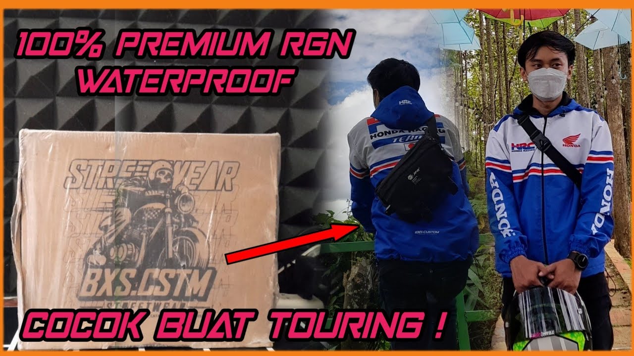 USER HONDA BEAT WAJIB PUNYA! UNBOXING JAKET LIVERY TEAM HONDA HRC BY BXS. CUSTOM - YouTube