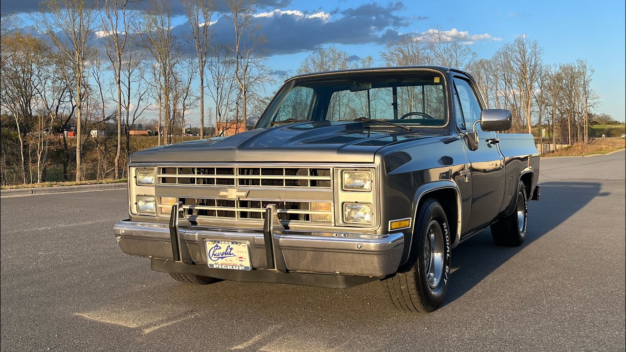 Chevy Square Body C10 Gets First Cleaning In 5+ Years - YouTube