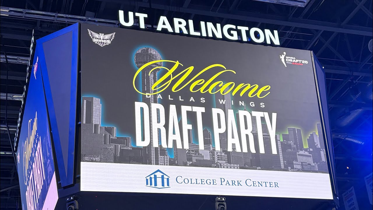 2025 Dallas Wings Draft Party: Bueckers Goes #1! - YouTube