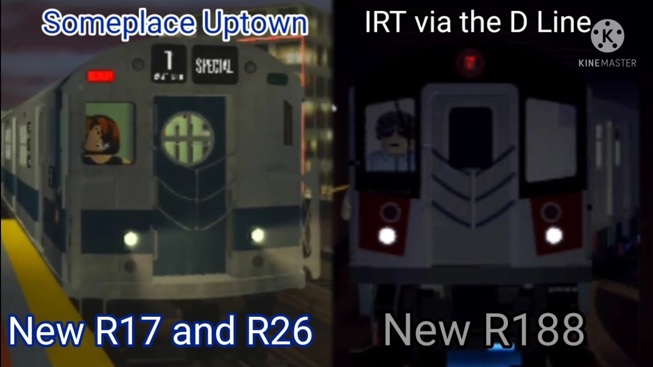 (Update) Roblox | IRT via D Line - New R188, Someplace Uptown - New R17 ...
