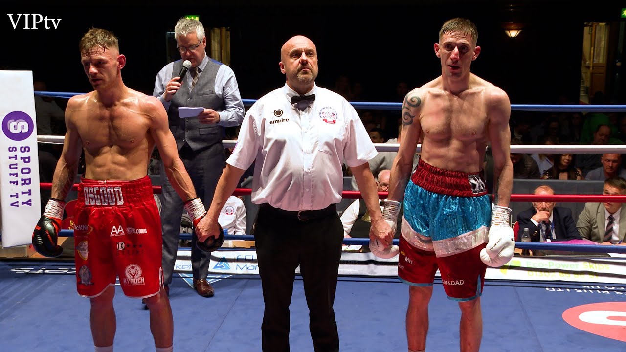 Matthew Harness v Jake Osgood on VIP's show at Hull City Hall on 15.04. ...