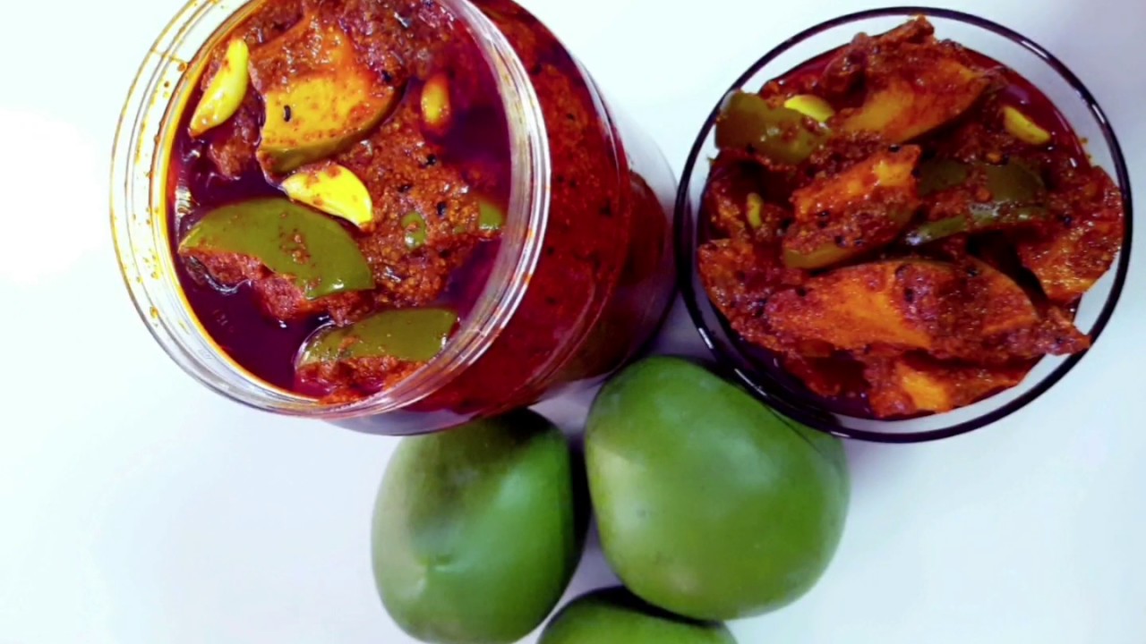 कच्चे आम का अचार /Kacha aam ka achar - YouTube