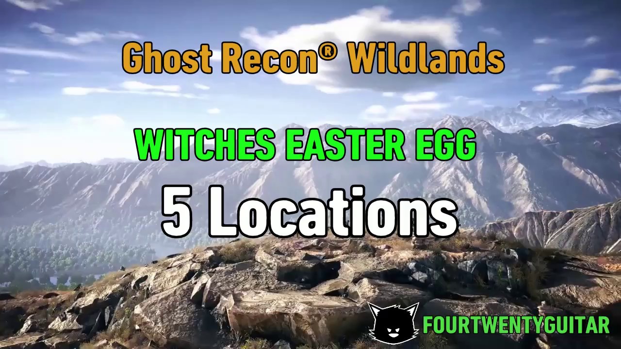 NEW, 3 to 5 Locations? "WITCHES EASTER EGG" Tutorial, GHOST RECON ...
