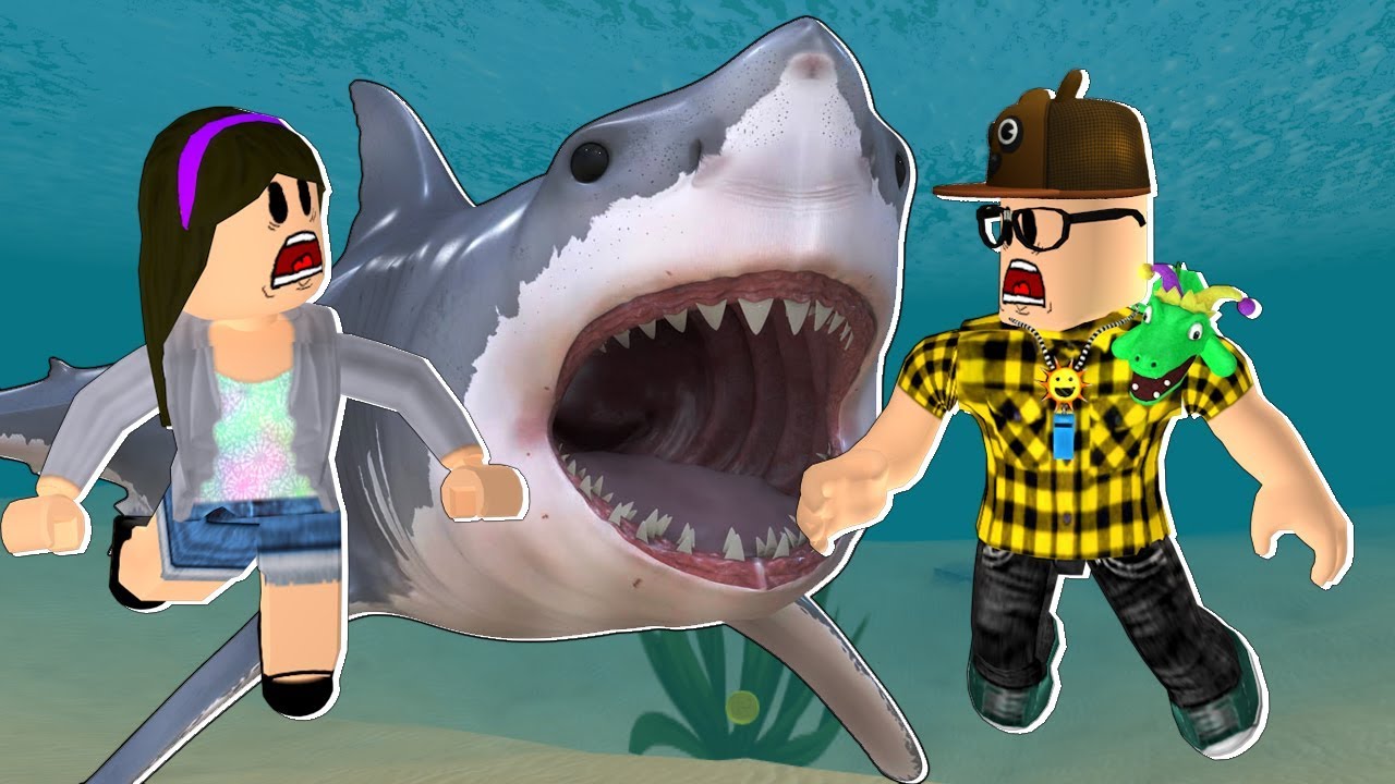 MERGULHAMOS NO FUNDO DO MAR E ENCONTRAMOS UM TUBARÃO FAMINTO! - ROBLOX ...