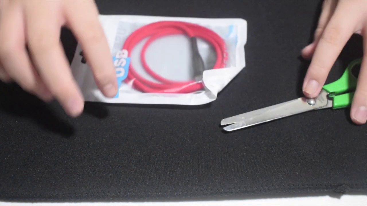 UNBOXING MICRO USB CABLE!!!!!! - YouTube