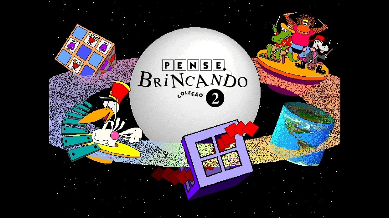 Pense Brincando Coleção 2 (1996) - CD-ROM PT-BR - YouTube