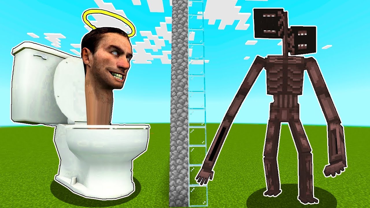 I Cheated in a HOLY SKIBIDI TOILET Mob Battle || Minecraft PE - YouTube