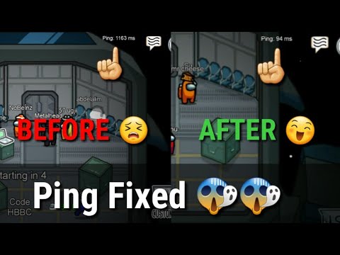 How to fix "HIGH PING" in Among us | 100% working trick | Among us ...