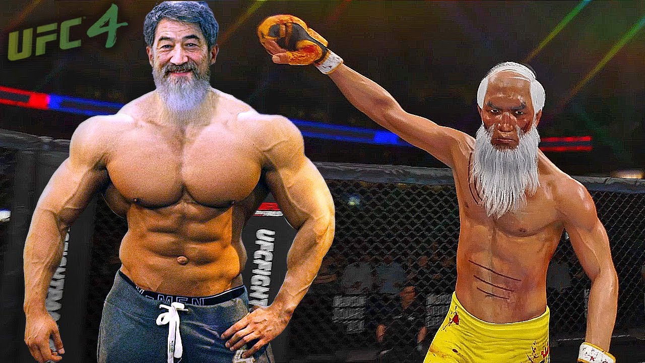 UFC4 | Old Bruce Lee vs. Old Chul Soon (EA sports UFC 4) - YouTube