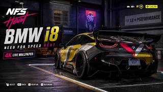 Need for Speed Heat | BMW i8 | Cinematic 4K Background