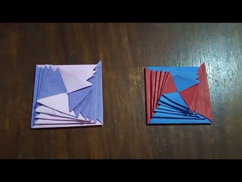 Origami: Anti-stress transformer (tutorial) - YouTube