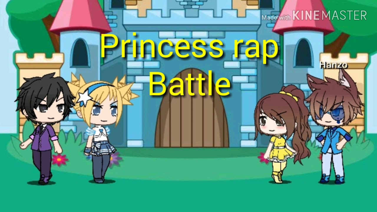 Princess rap battle /gacha life - YouTube