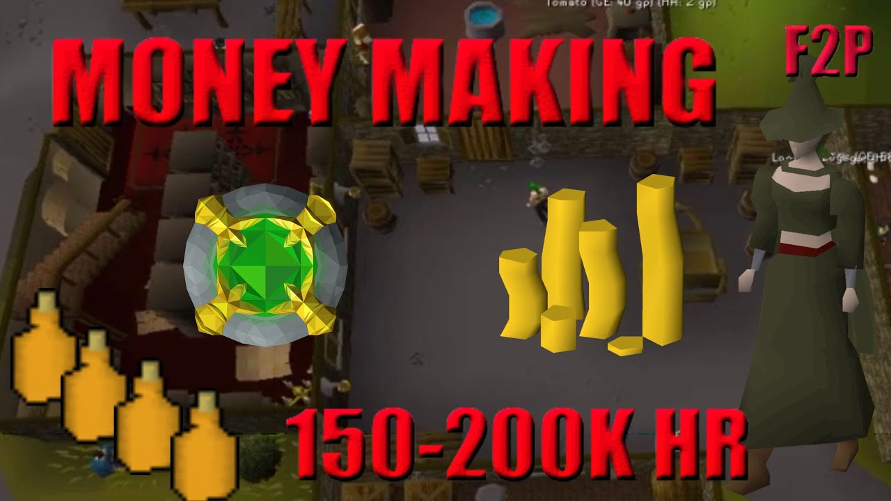 OSRS MONEY MAKING OLD SCHOOL RUNESCAPE MODALIDAD FREE 100/200K POR HORA ...