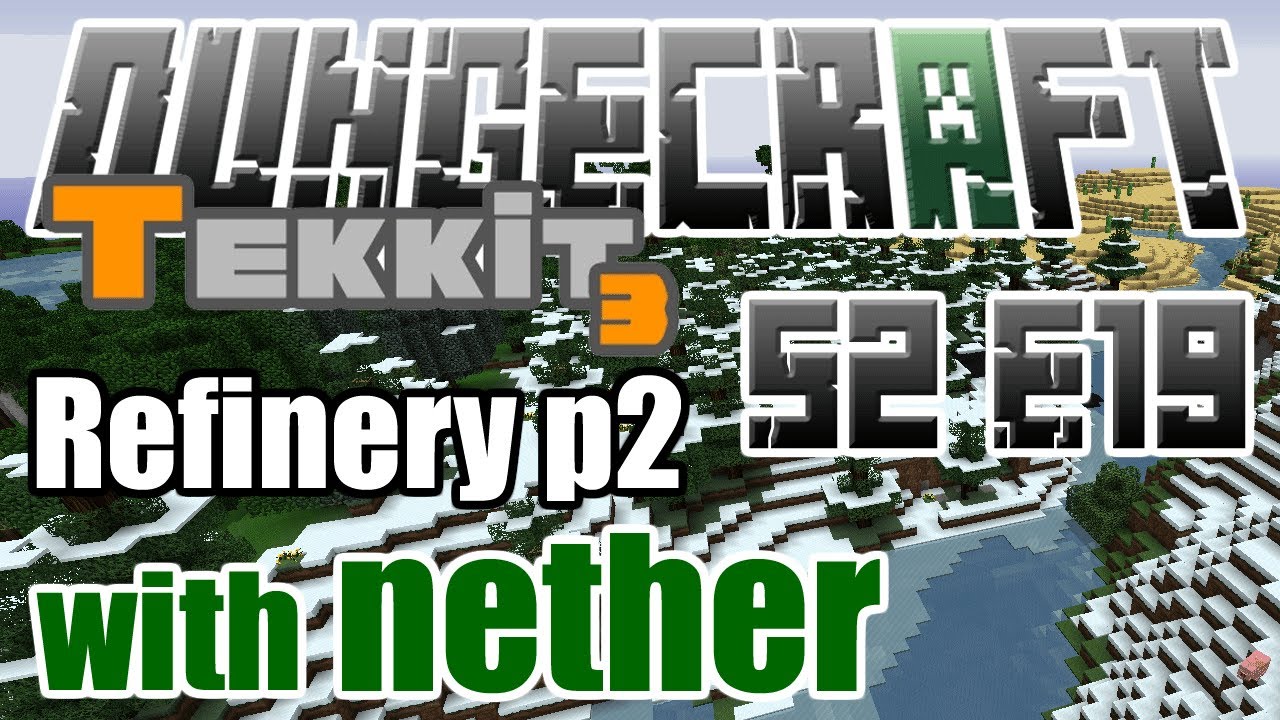 Tekkit: DungeCraft - BuildCraft Refinery Part 2 - S2 E19 - YouTube