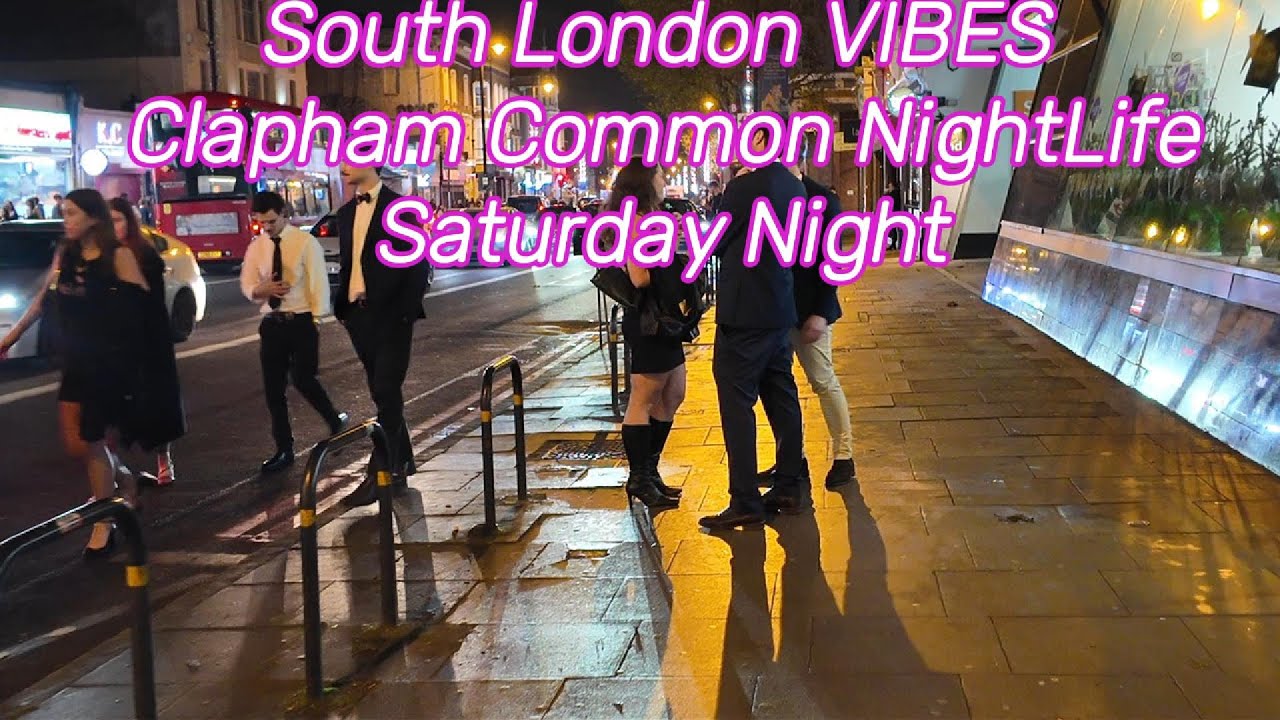 CLAPHAM COMMON nightlife -- South London VIBES || XMAS Season || Bars ...