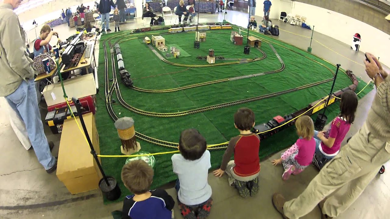 Youth Kids Model Railroading at The Great Train Show - YouTube