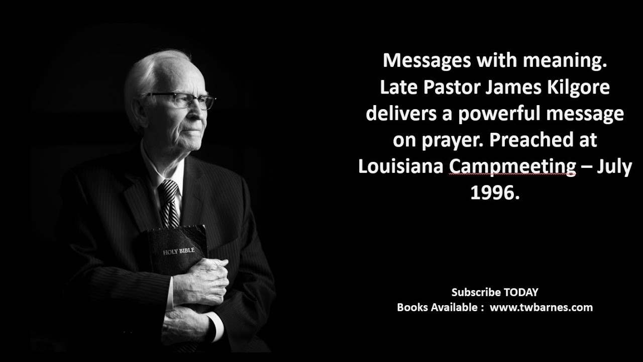 Pastor James Kilgore delivering a power message on : "Committed to ...