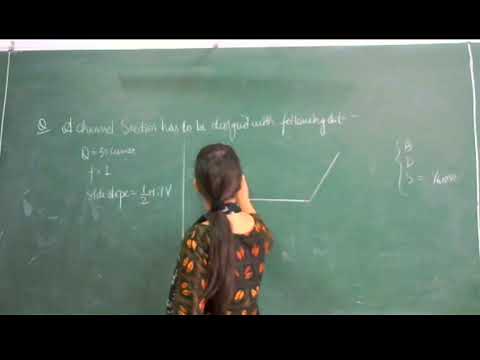 WRE Lecture 27 , Design of Stable Channel - YouTube