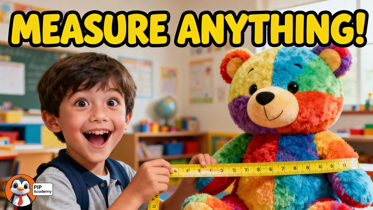 How to Read a Tape Measure for Kids | math for kids | FUN & EASY 💪 ...