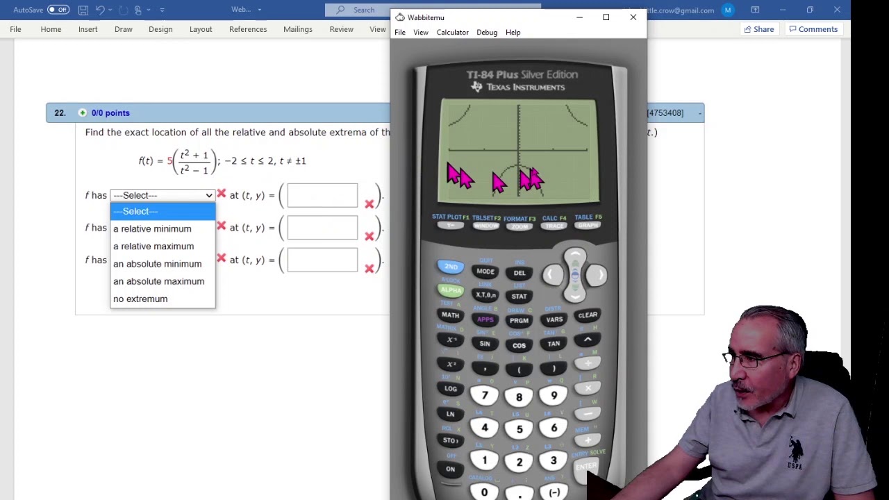 MAT 210 WebAssign Review Questions 21 to 30 - YouTube