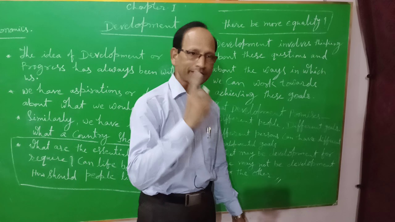 class 10 eco devlopment chp 1 part 1 - YouTube