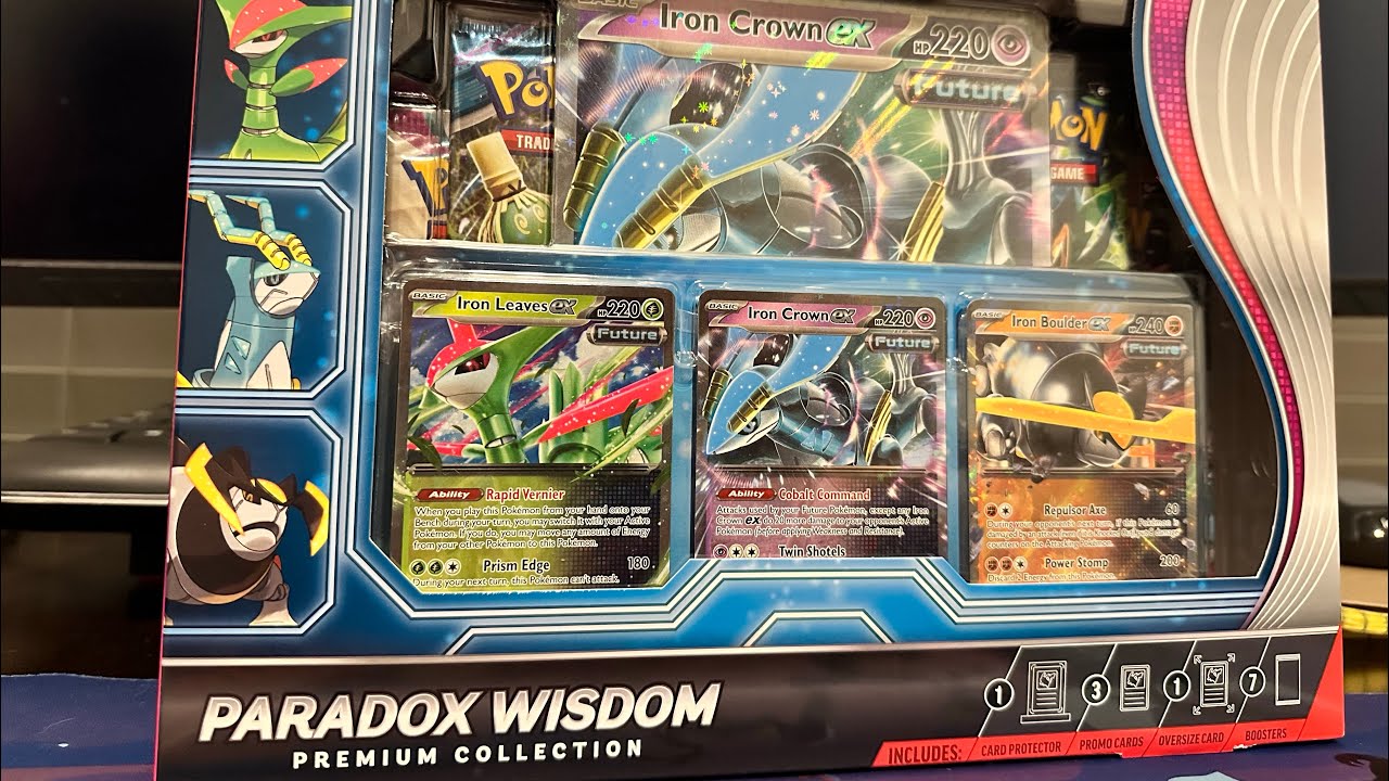 Opening the Best Buy Exclusive Pokémon Paradox Wisdom Premium ...