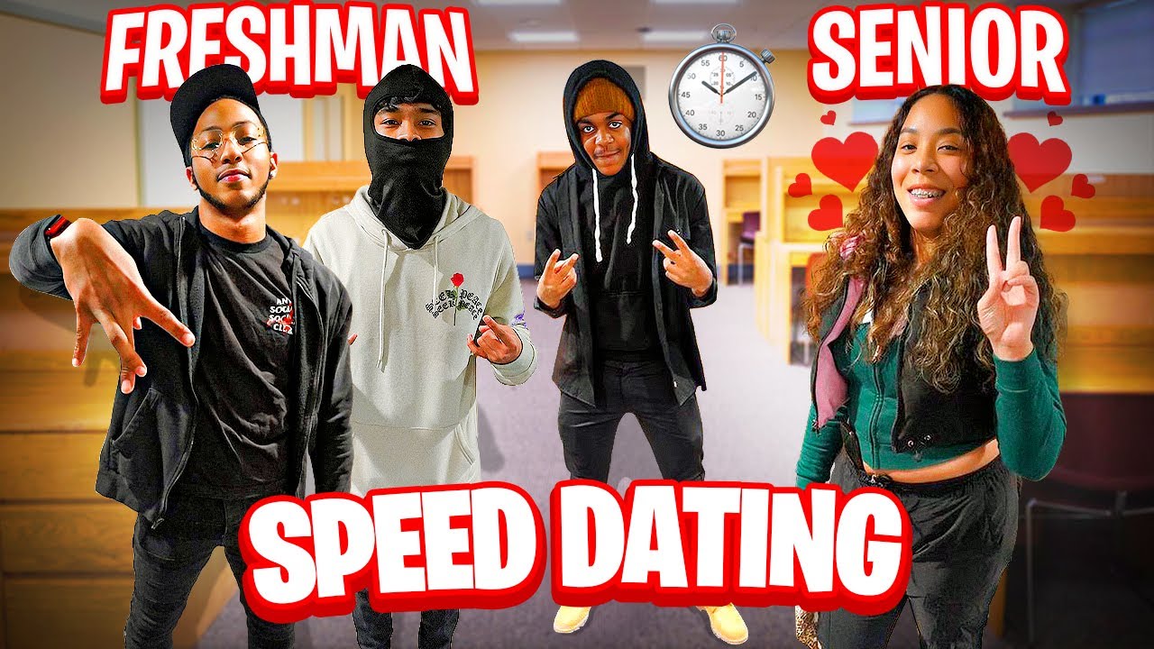 College Dorm Room Speed Dating *1 girl vs 3 guys* - YouTube